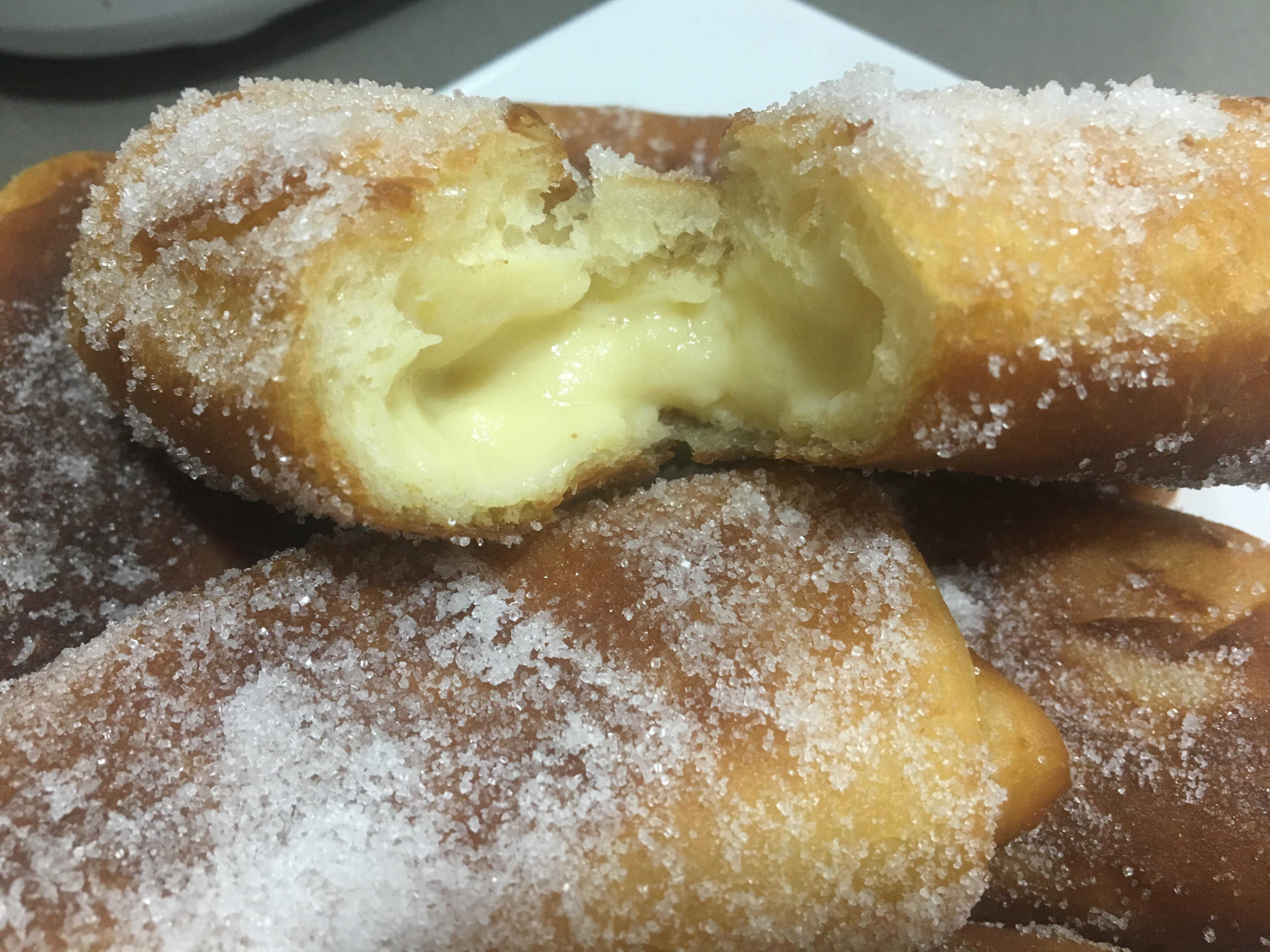 xuxos de crema - Masas, panes y repostería - Blog de MARIBEL OSETE ...